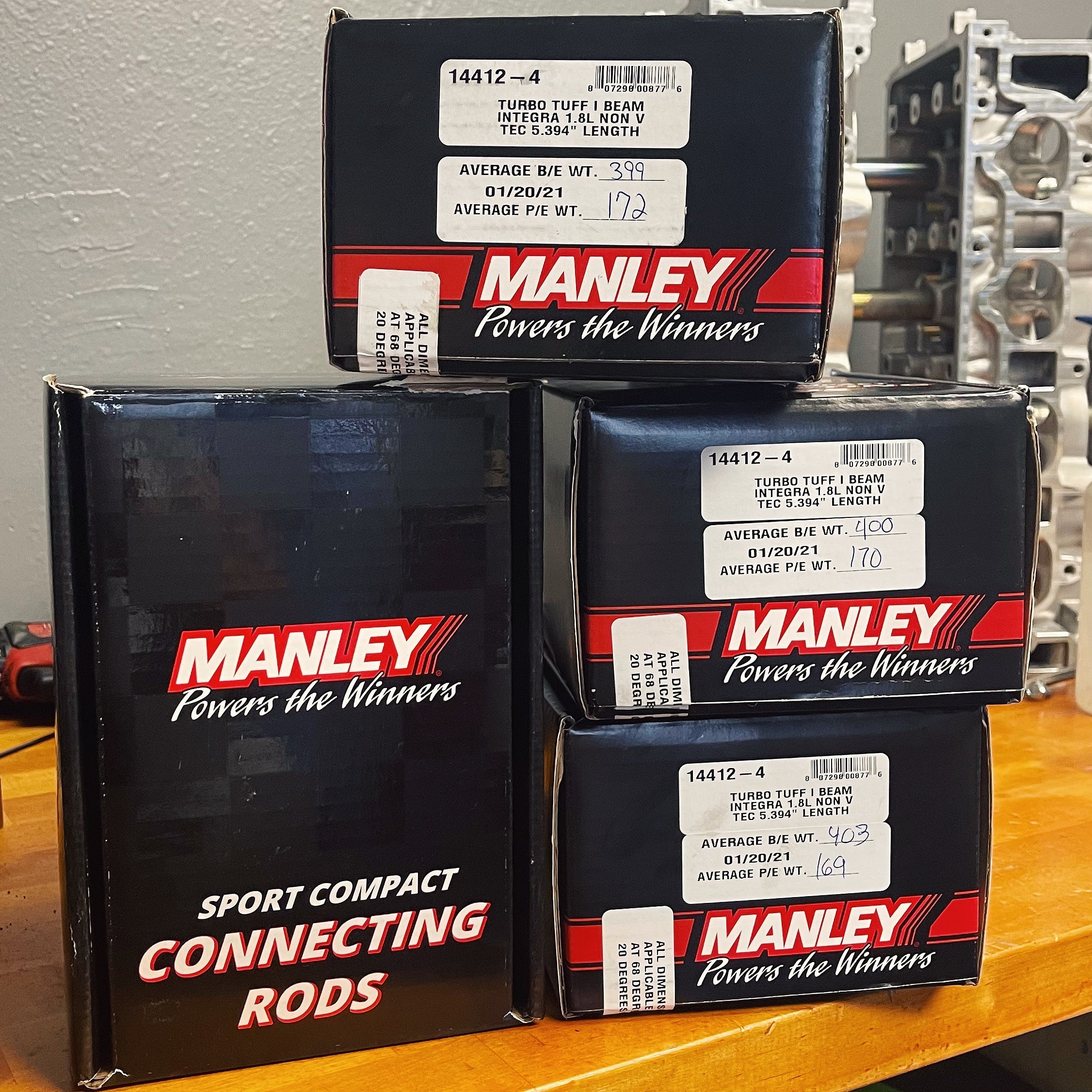 Manley Turbo Tuff Rods – JBR ENGINES